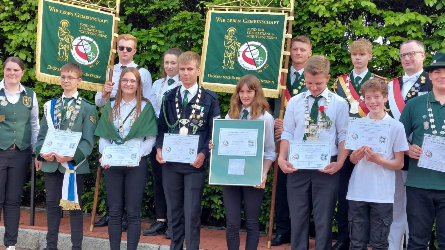 Leonie Neumann Diözesanschülerprinzessin - Schützenbruderschaft Wewer