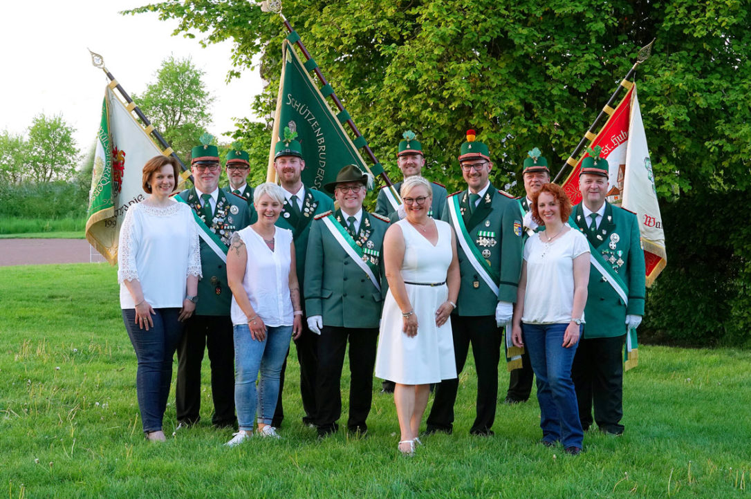 Hofstaat 2023 - Schützenbruderschaft Wewer